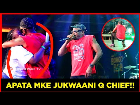 🔴#liveshow Q CHIEF APATA MKE KWENYE STAGE, APIGA SHOW YA HATARI, ASHINDWA KUZUIA HISIA ZAKE!!