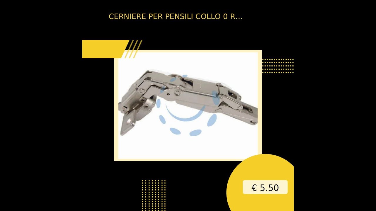 CERNIERE PER PENSILI COLLO 0 REGOLABILI 165° C2AFA99 - YouTube