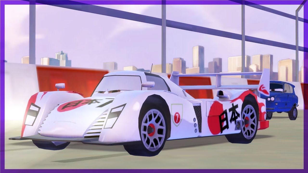 Cars 2 The Video Game | Shu Todoroki - Runway Tour - YouTube