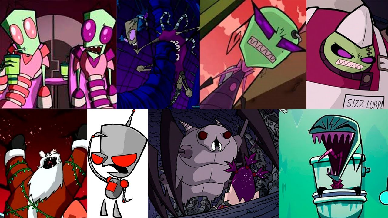 Defeats of my Favourite Invader Zim Villains (REMAKE) - YouTube
