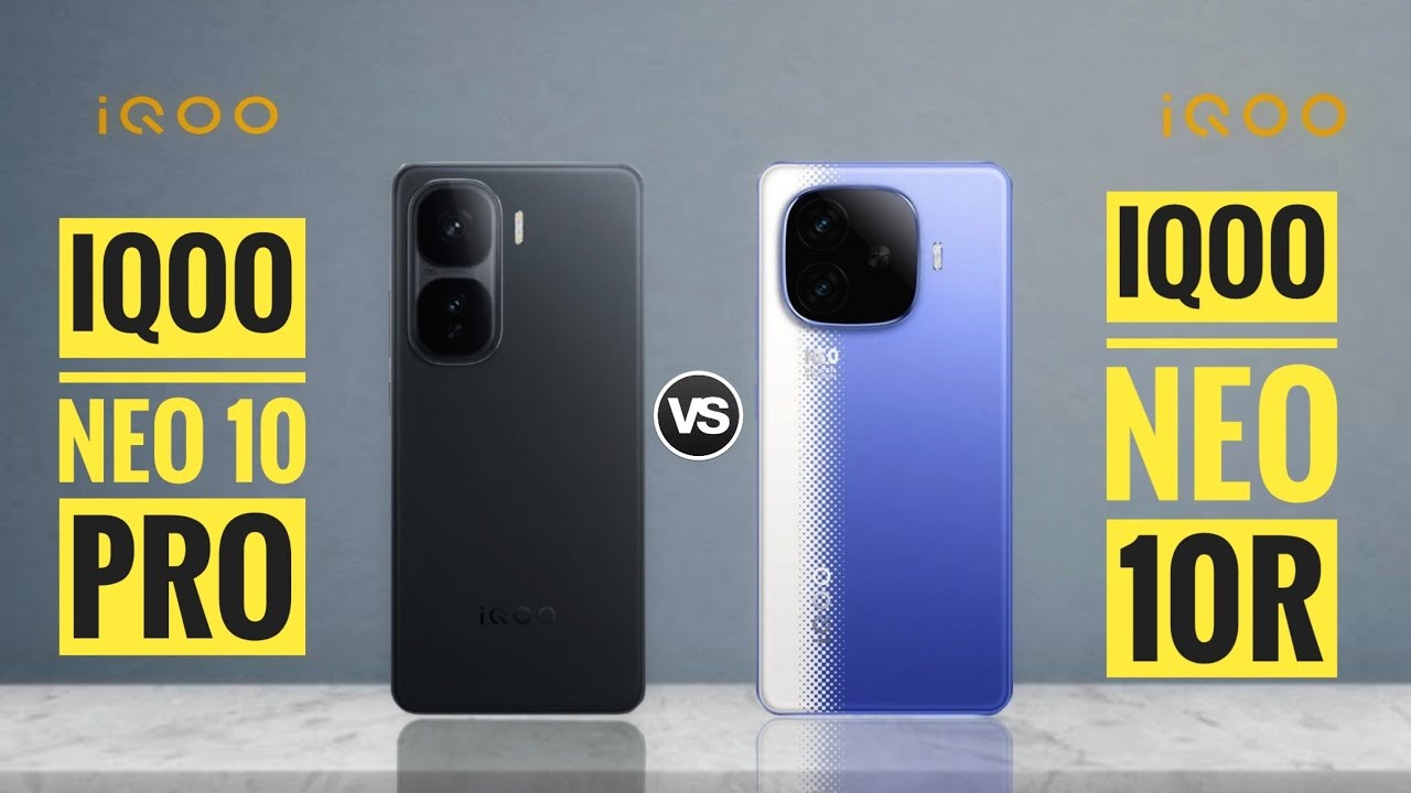 iQOO Neo 10 Pro vs iQOO Neo 10R Full Comparison ⚡ Which is Best? - YouTube