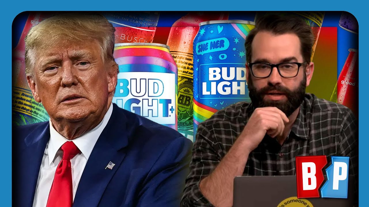Matt Walsh FREAKS After Trump Calls Bud Light 'Not Woke' - YouTube