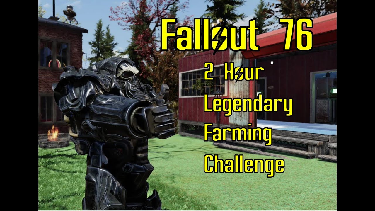 Fallout 76 - Legendary Weapons and Armor Farming, my favourite method ...