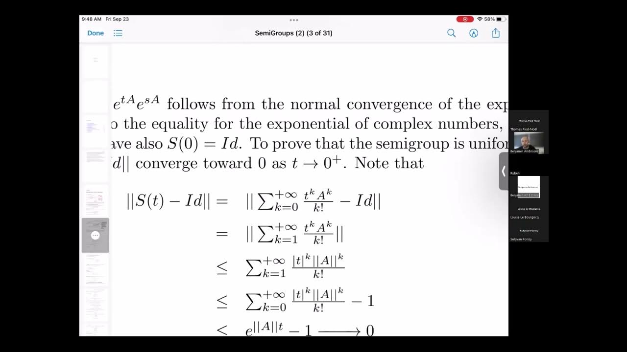 Semigroups Lecture1 - YouTube