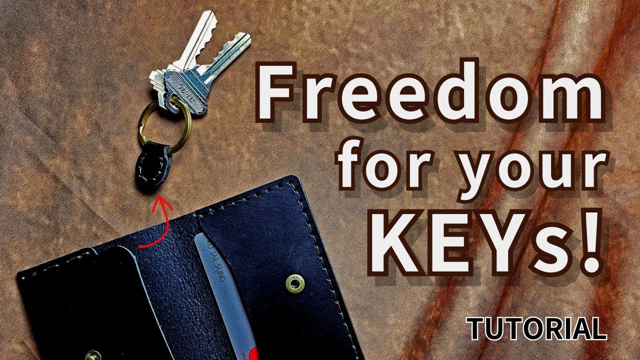 Snapoff Key Wallet – A Detachable Key Holder & Wallet in One! - YouTube