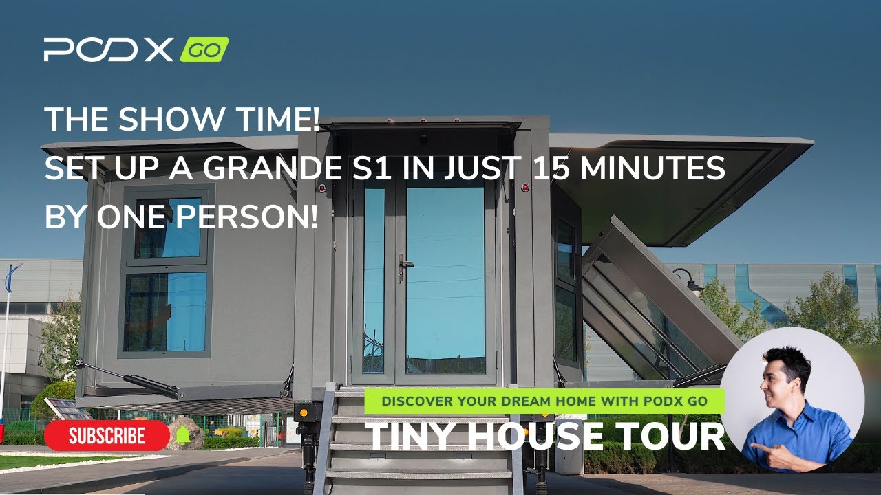 Push The Button, Save Time And Effort With PODX GO Self-unfolding Tiny ...