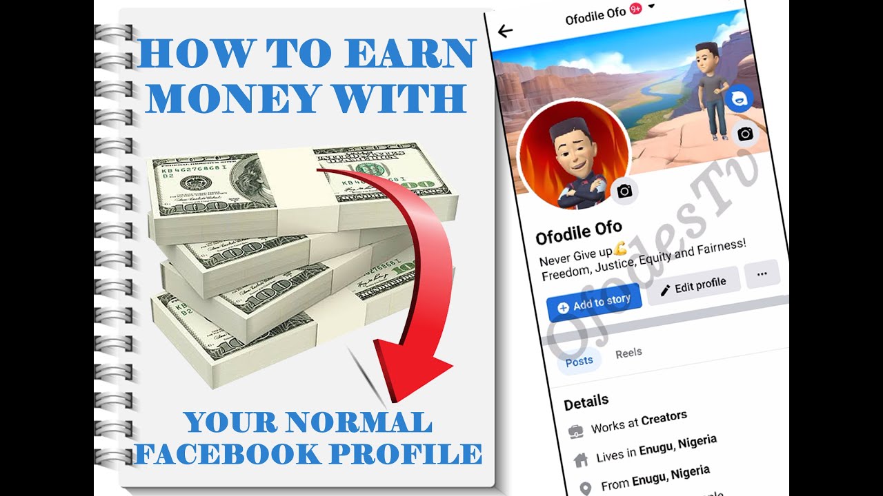 How to MAKE MONEY with your normal Facebook profile - YouTube