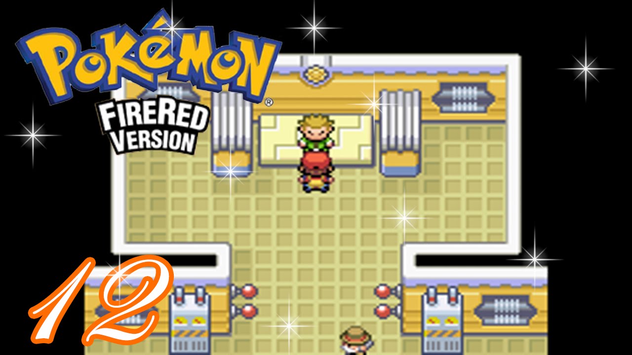 Pokemon FireRed Complete Walkthrough - Part 12: Gym Leader Lt. Surge ...