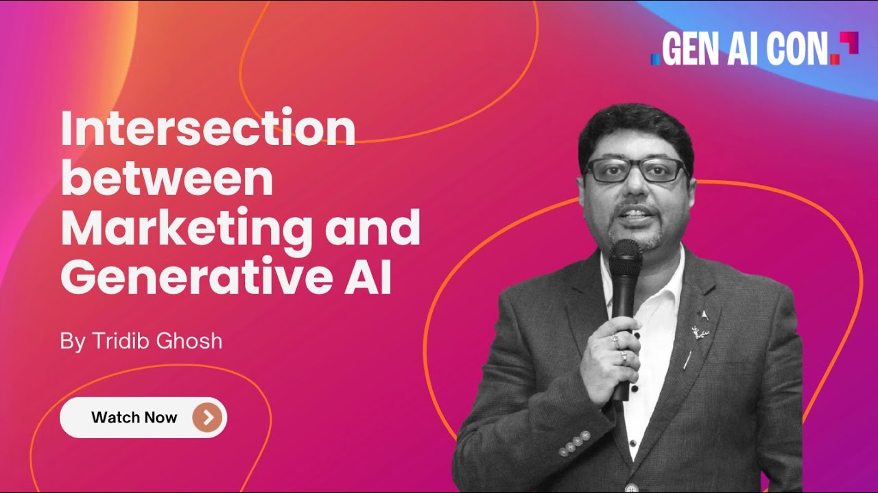 Intersection between Marketing and Generative AI with Tridib Ghosh ...
