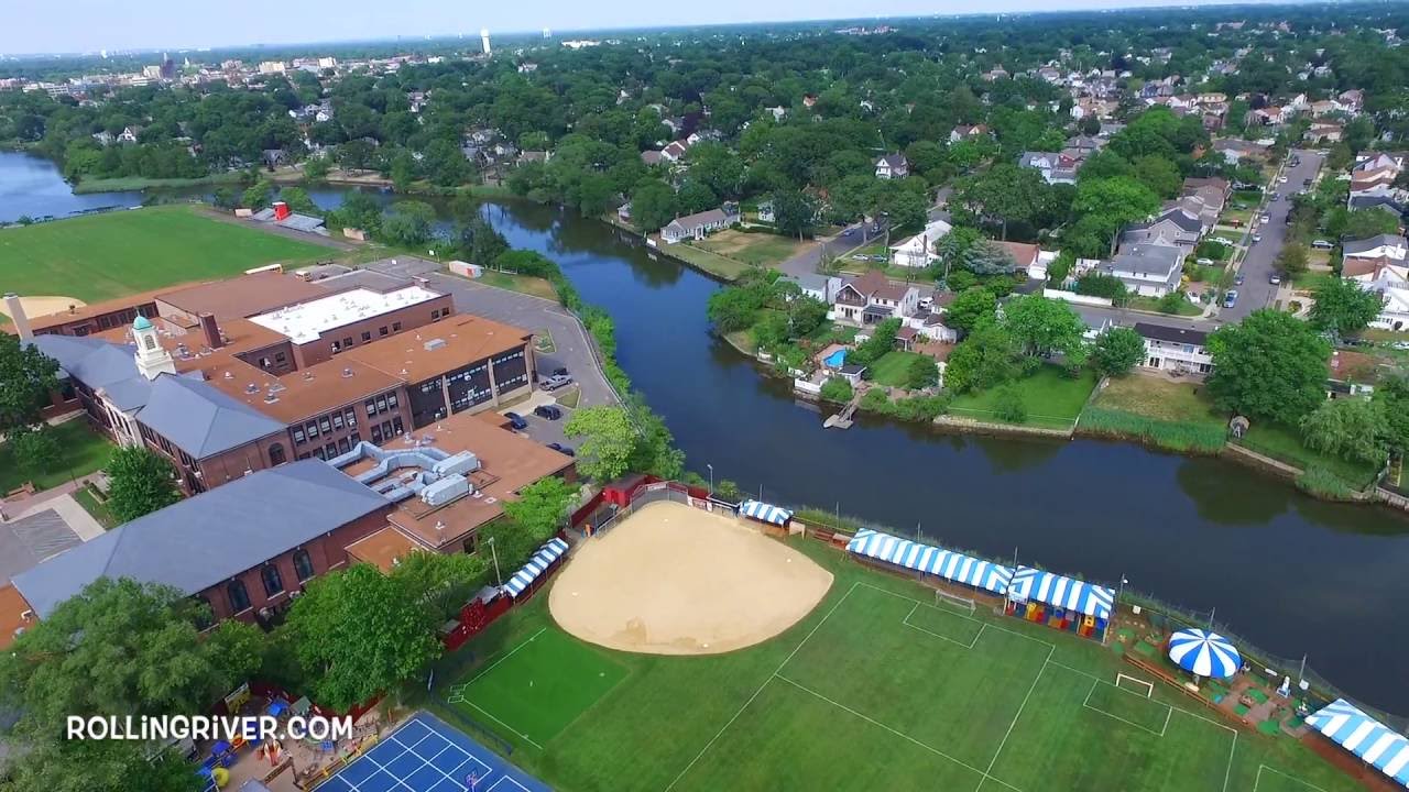 ROLLING RIVER Day Camp Aerial Video - YouTube
