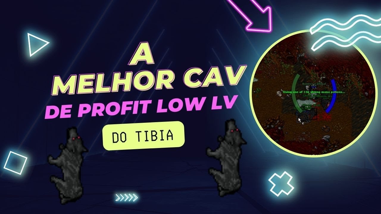 Ek 30+ hunt solo | Gloom Wolf, a melhor cav de profit low lv do Tibia ...