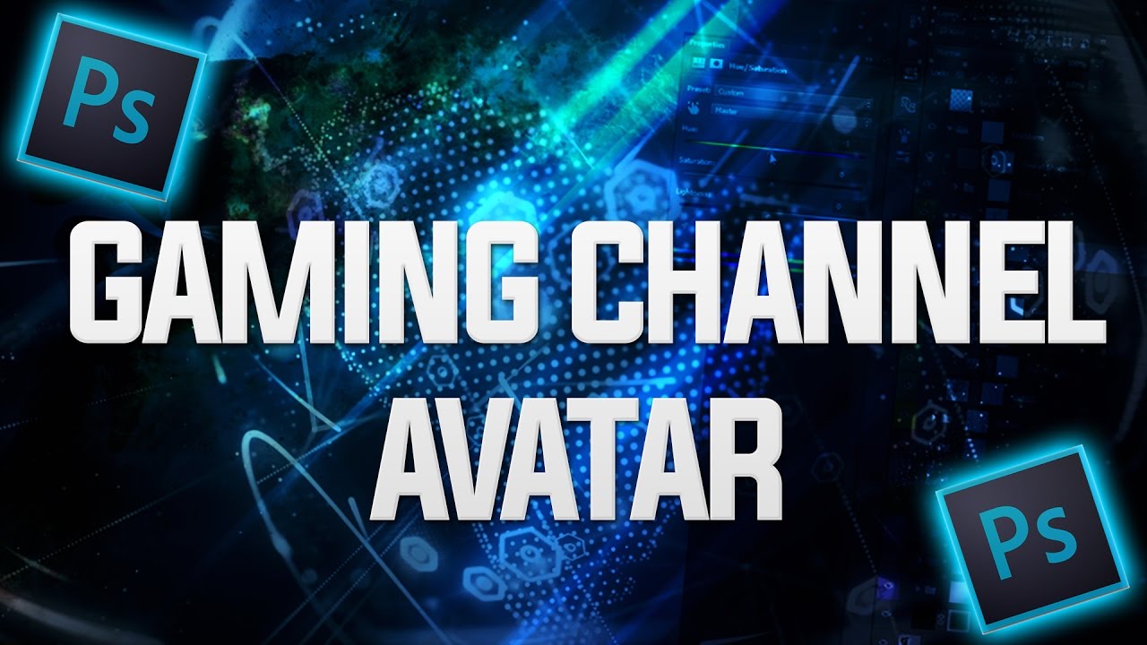 How To Make A Gaming Channel Avatar! | Aldonite - YouTube