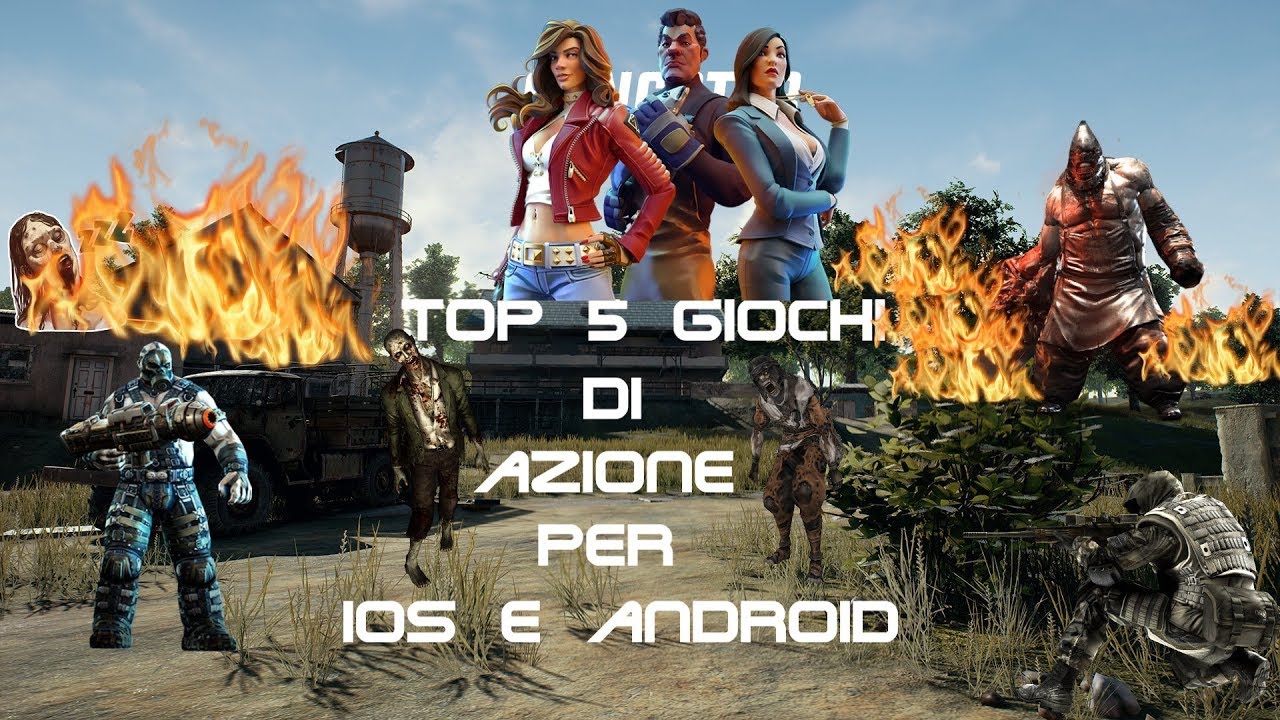 Top 5 giochi di azione gratuiti per Android e iOS - YouTube