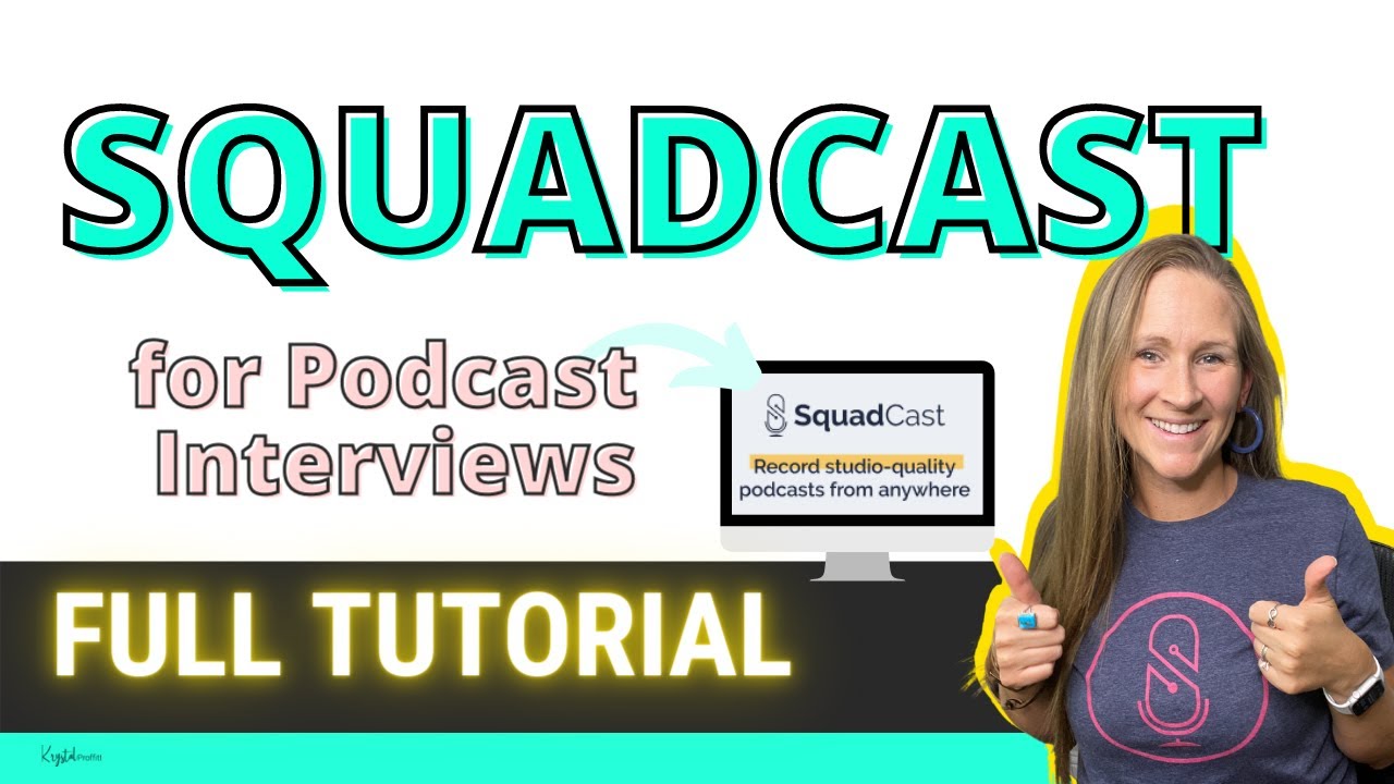 Squadcast Tutorial, How to Use for Podcast Interviews - YouTube