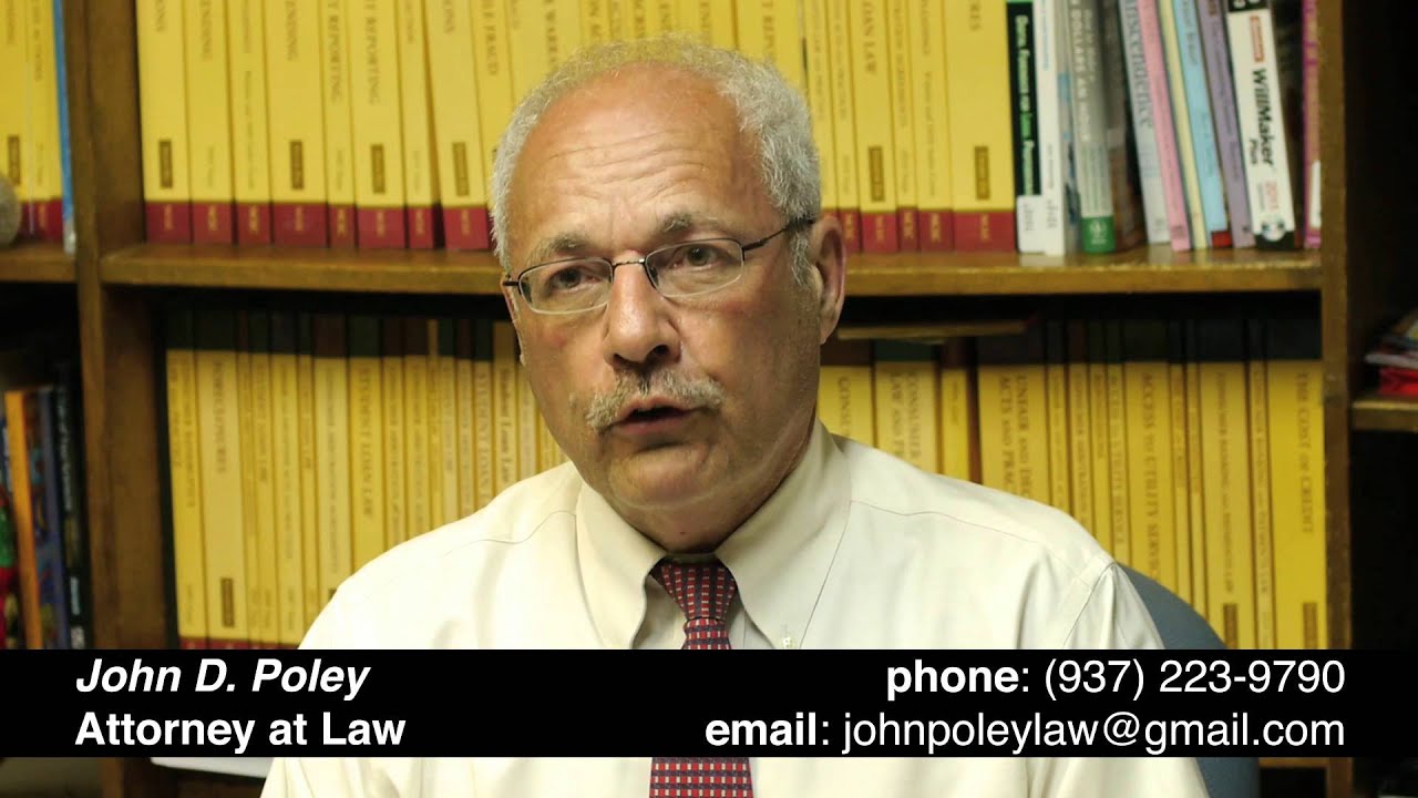 Dayton Divorce Lawyer, John Poley - YouTube