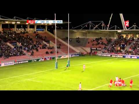Ronan O'Gara Drop Goal v Castres Heineken Cup Round 2 19/11/11 - YouTube