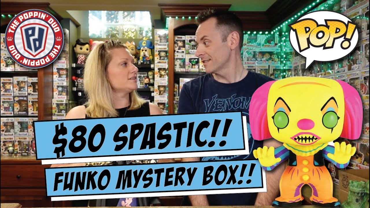 $80 SPASTIC COLLECTIBLES FUNKO MYSTERY BOX UNBOXING!! PLUS A OG TMNT ...