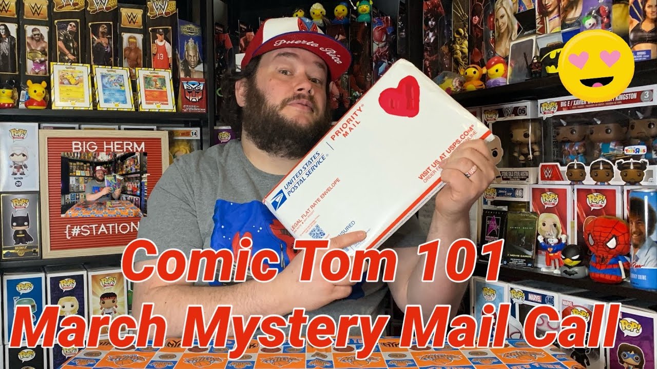 Comic Tom 101: March Mystery Mail Call - YouTube