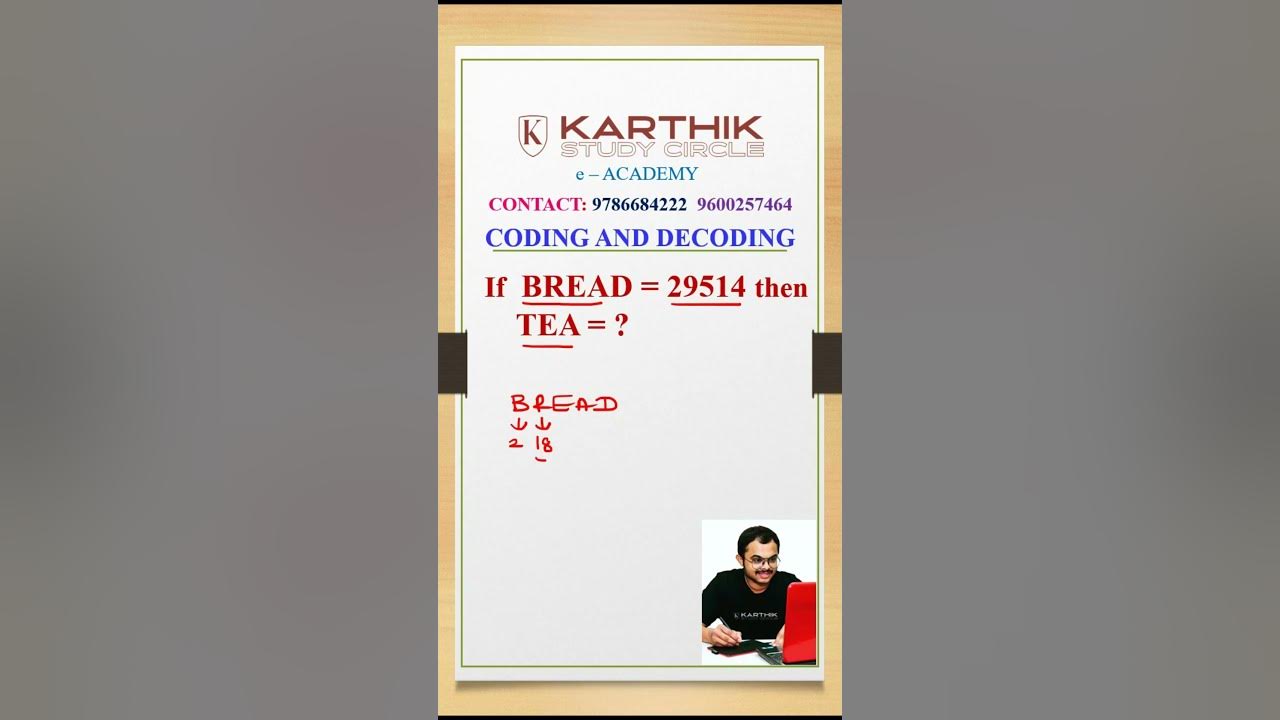 Coding and decoding #SSCCGL2024 #rrbntpc2024 #tnpscaptitude #codinganddecoding # ...