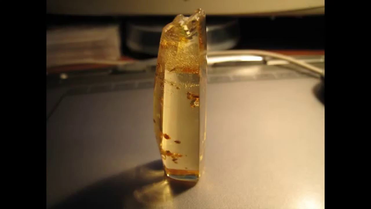 Cutting Amber - Before and After Pictures - YouTube