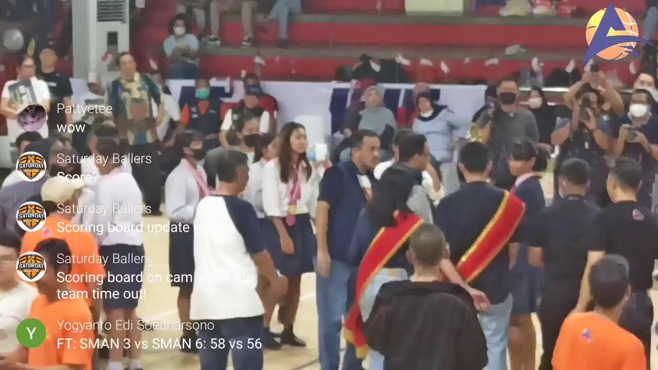 SMAN 3 VS SMAN 6 (Peringkat 1 & 2) PUTRA sekaligus acara penutupan oleh ...