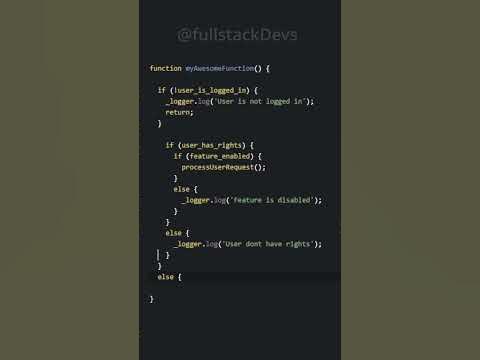 Avoid Nesting If-Else Statements | Escaping the Nest - YouTube
