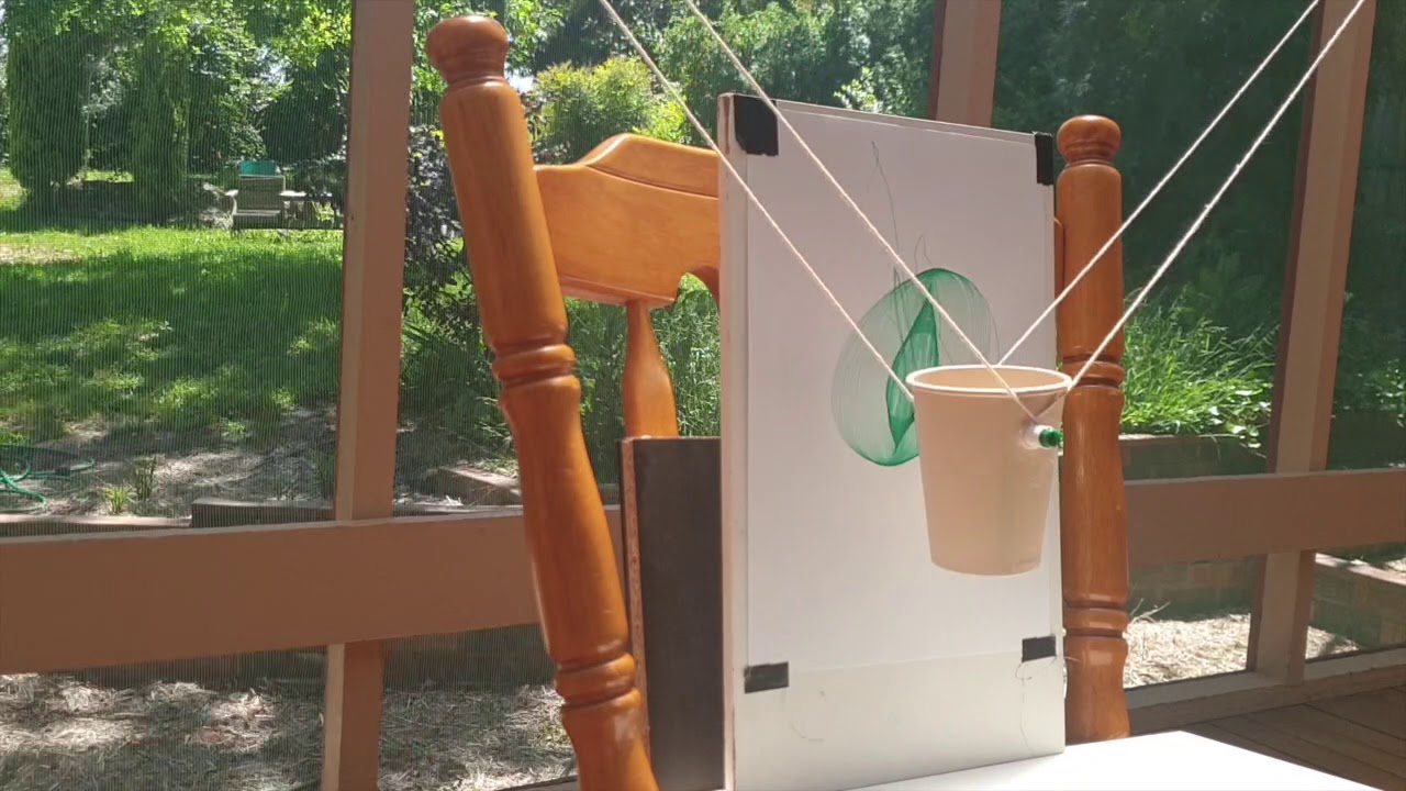 How to make a DIY Harmonograph - YouTube