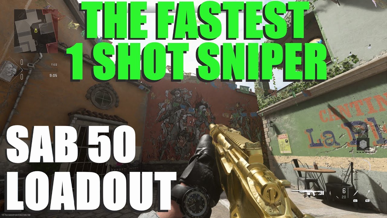 THE BEST SAB 50 CLASS SETUP MW2 - YouTube