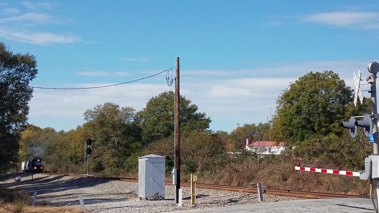 NS P74 Local Taylors, SC w/ a special locomotive in tow - YouTube