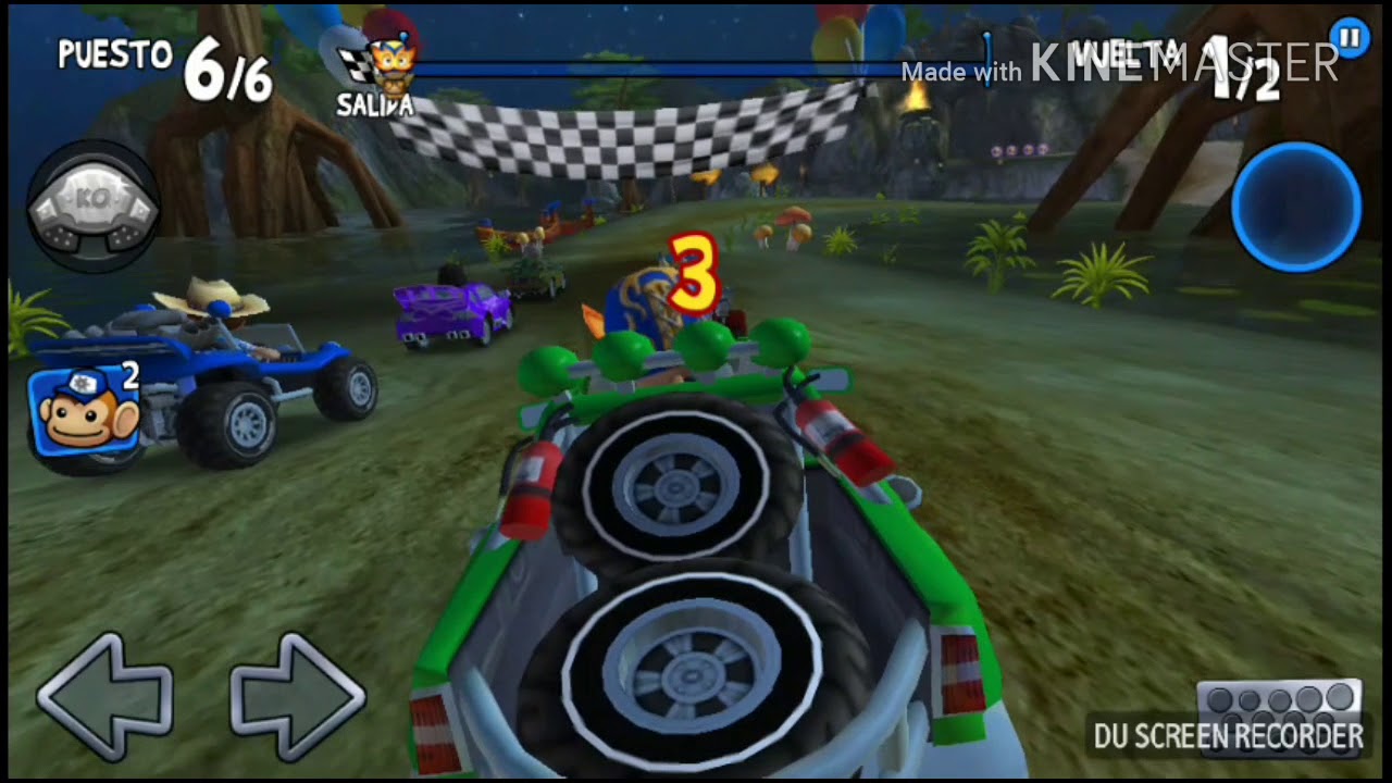 BB rancing dos carreras divertidas gameplay - YouTube