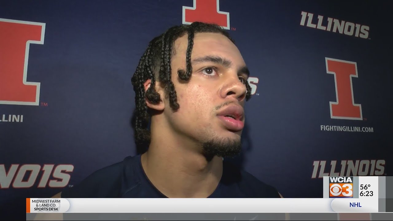 Illini freshman receiver Shawn Miller making strides as early enrollee ...