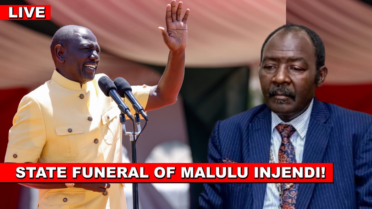 LIVE: PRESIDENT RUTO PRESIDES OVER STATE FUNERAL OF MALAVA MP MALULU ...