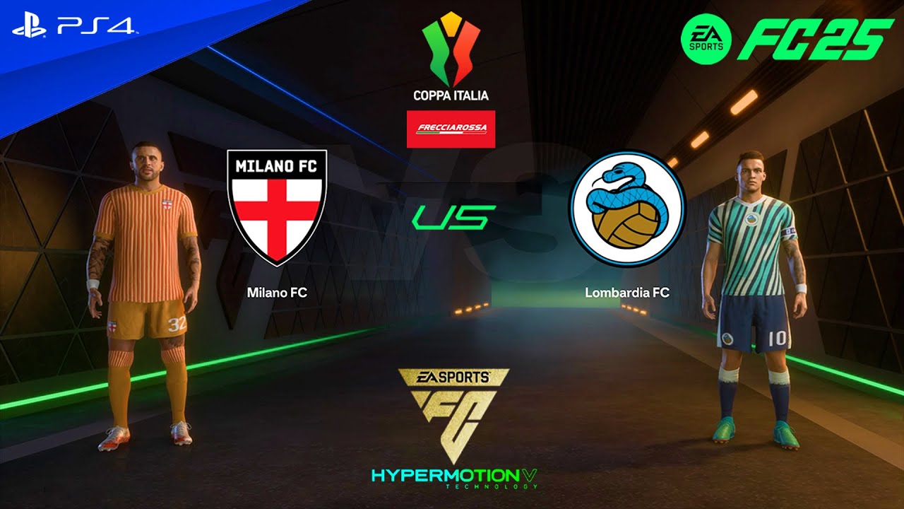 FC 25 PS4 - AC Milan vs Inter | Coppa Italia Semifinals 24/25 - YouTube
