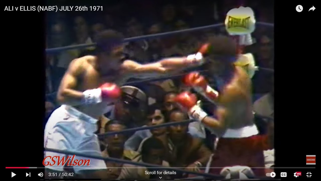 ALI v ELLIS (NABF) JULY 26th 1971 - YouTube