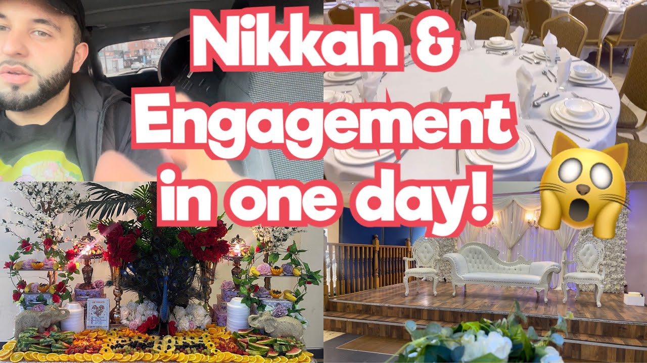 Nikkah & Mangni ek din ka set up 🎉 | We covered 2 functions in 24 hours ...