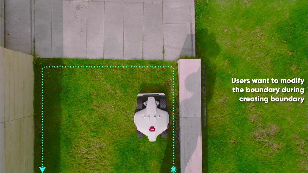 How To Modify Virtual Boundary on Mammotion App - YouTube
