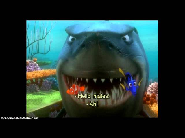 Shark Eyes Finding Nemo