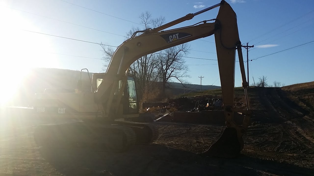 Cat Caterpillar 315BL Hydraulic Excavator... - YouTube
