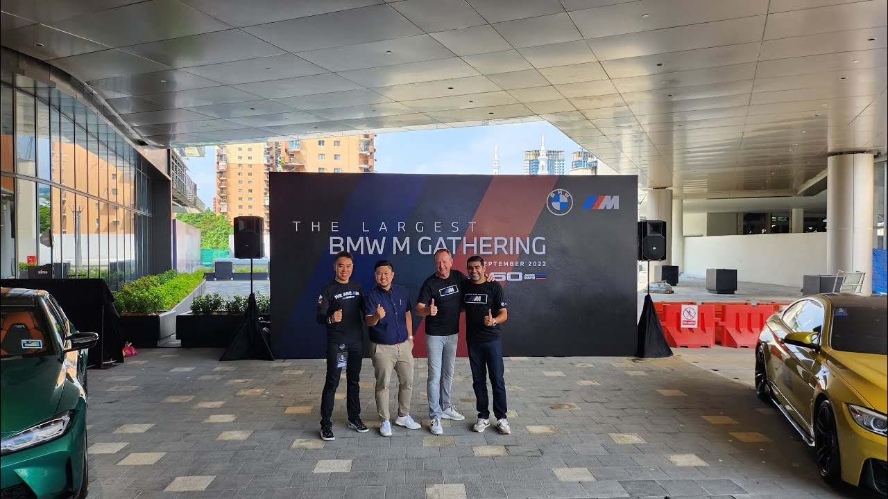 Largest BMW M Gathering in Malaysia 2022 Pt 1 - Speech by BMW MY, FUCHS ...