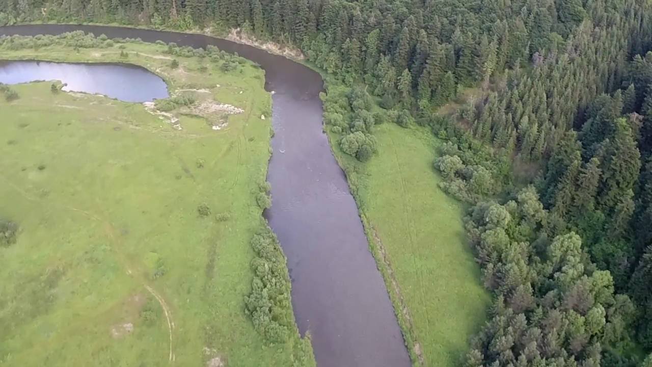 Rieka Poprad medzi Podolíncom a Nižnými Ružbachami - YouTube