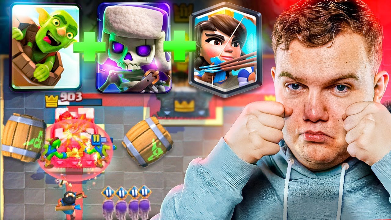 BEST LOG BAIT DECK IN CLASH ROYALE! - YouTube
