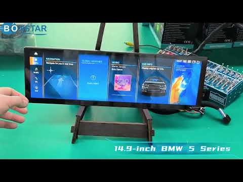 14.9inch BMW 5 Series Android car Radio