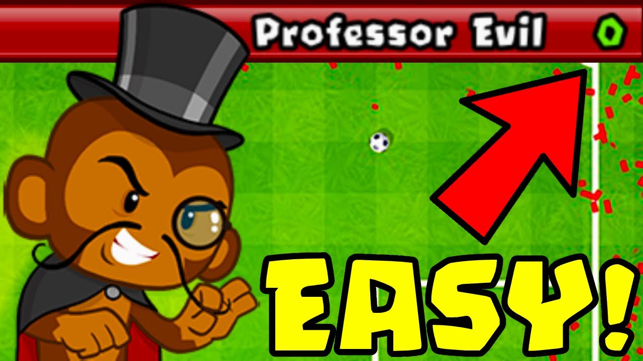 How to Beat The NEW Professor Evil Challenge in BTD Battles | Week 33 ...