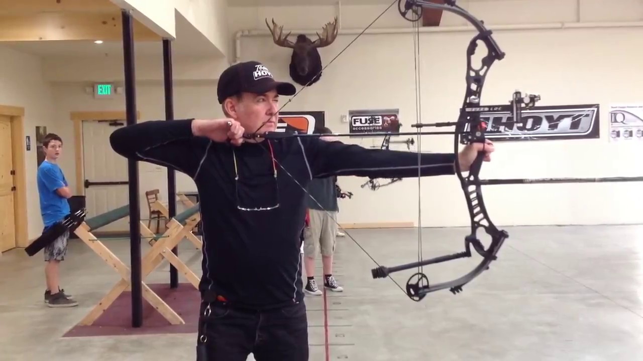 Archery coaching - side view - YouTube