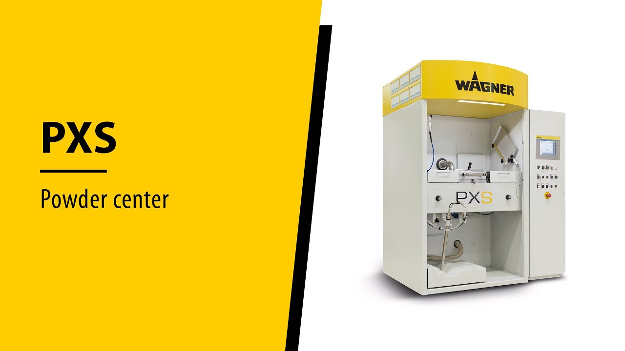 Powder center PXS by WAGNER - YouTube