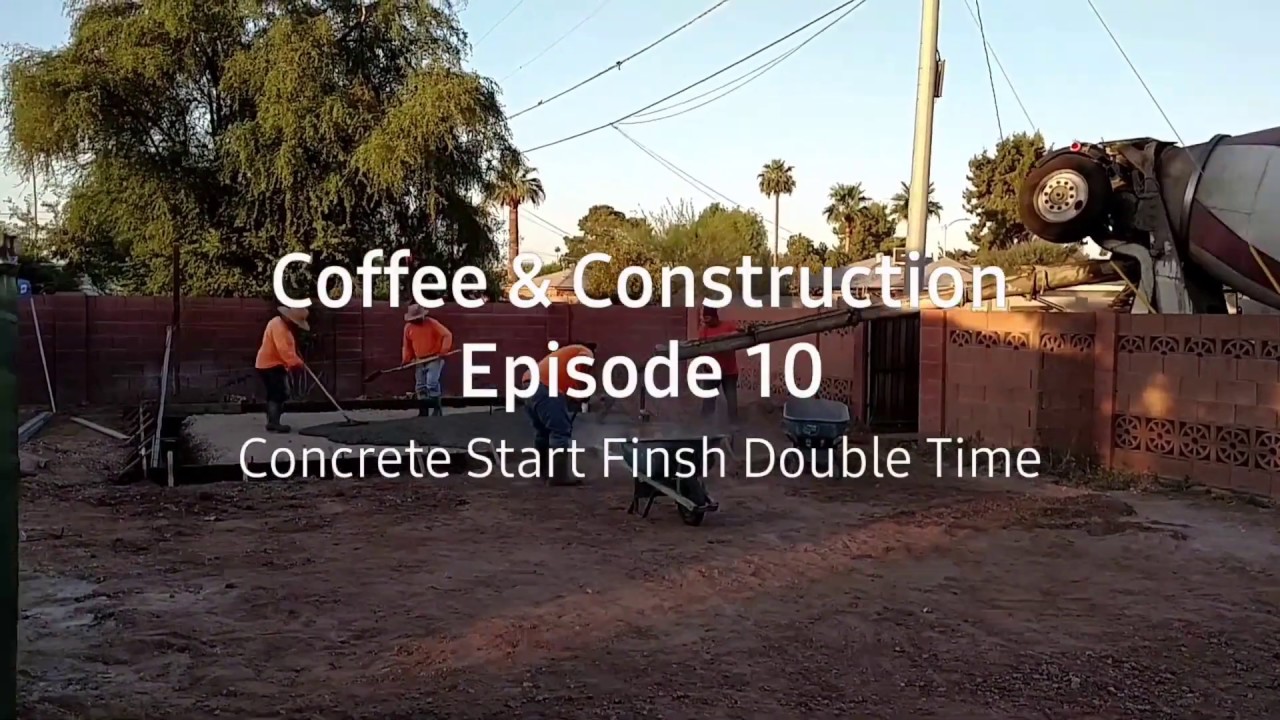 Coffee & Construction, Episode 10 - YouTube