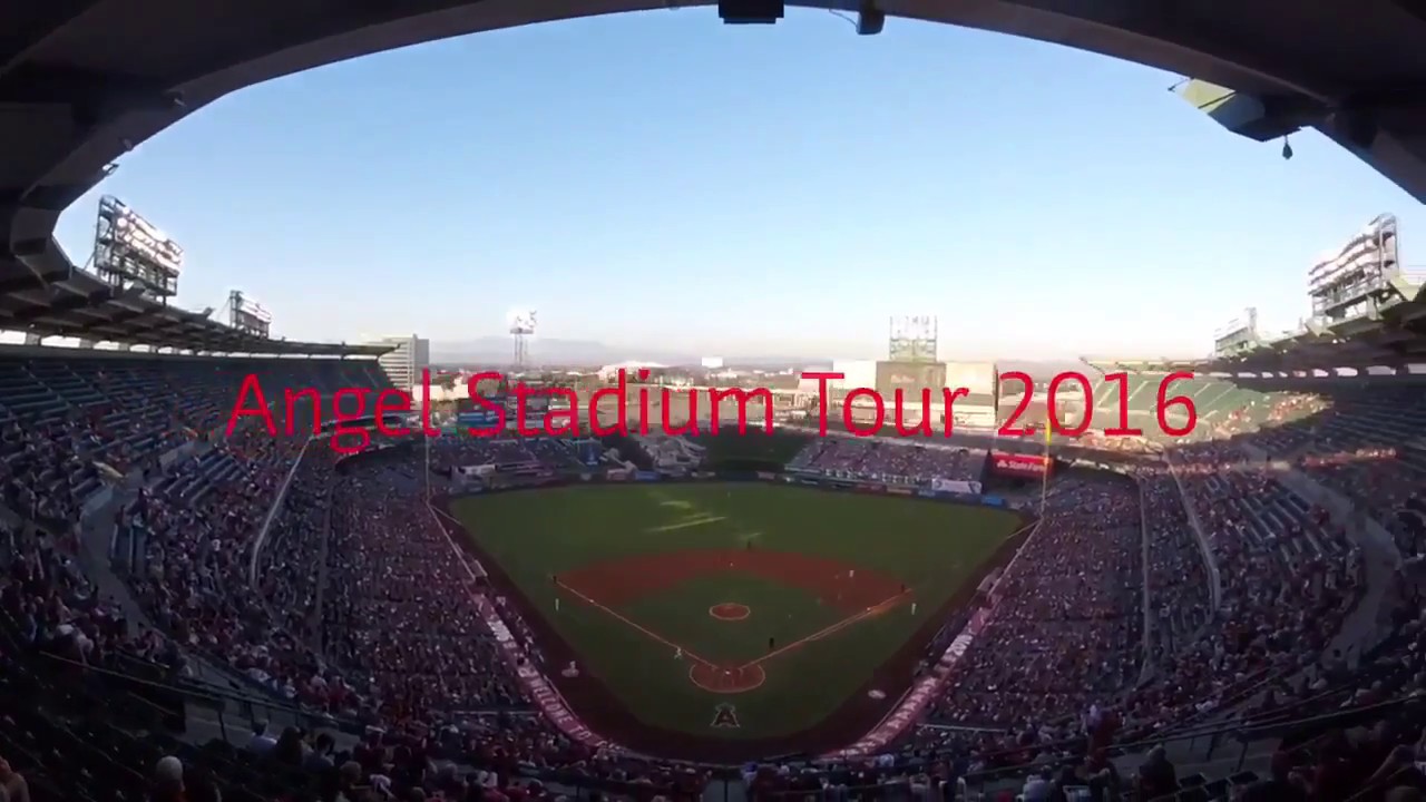 Angel Stadium Tour 2016 - YouTube