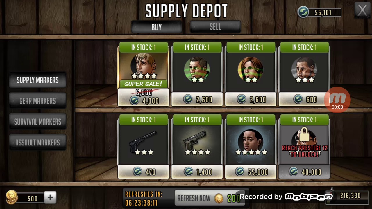 TWD:RTS Claming *5 star duane from the Supply Depot - YouTube