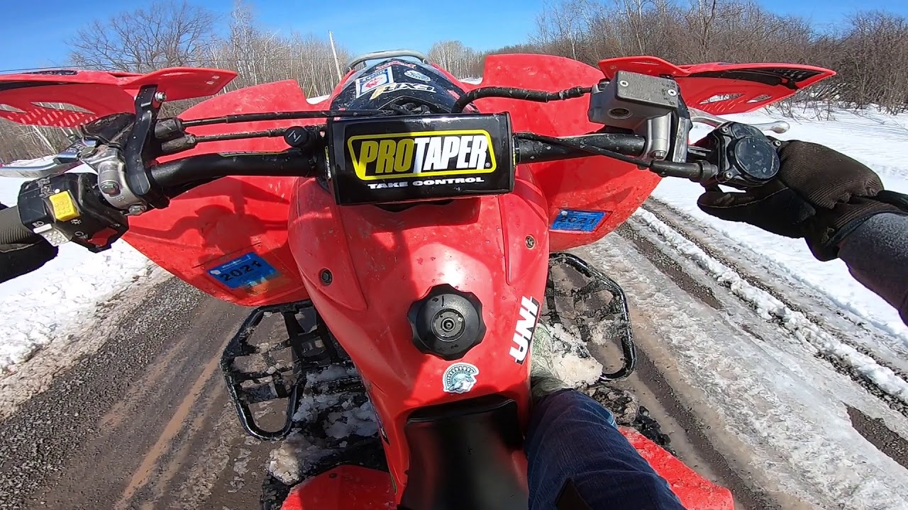 I ALMOST FLIPPED HIS QUAD! - YouTube