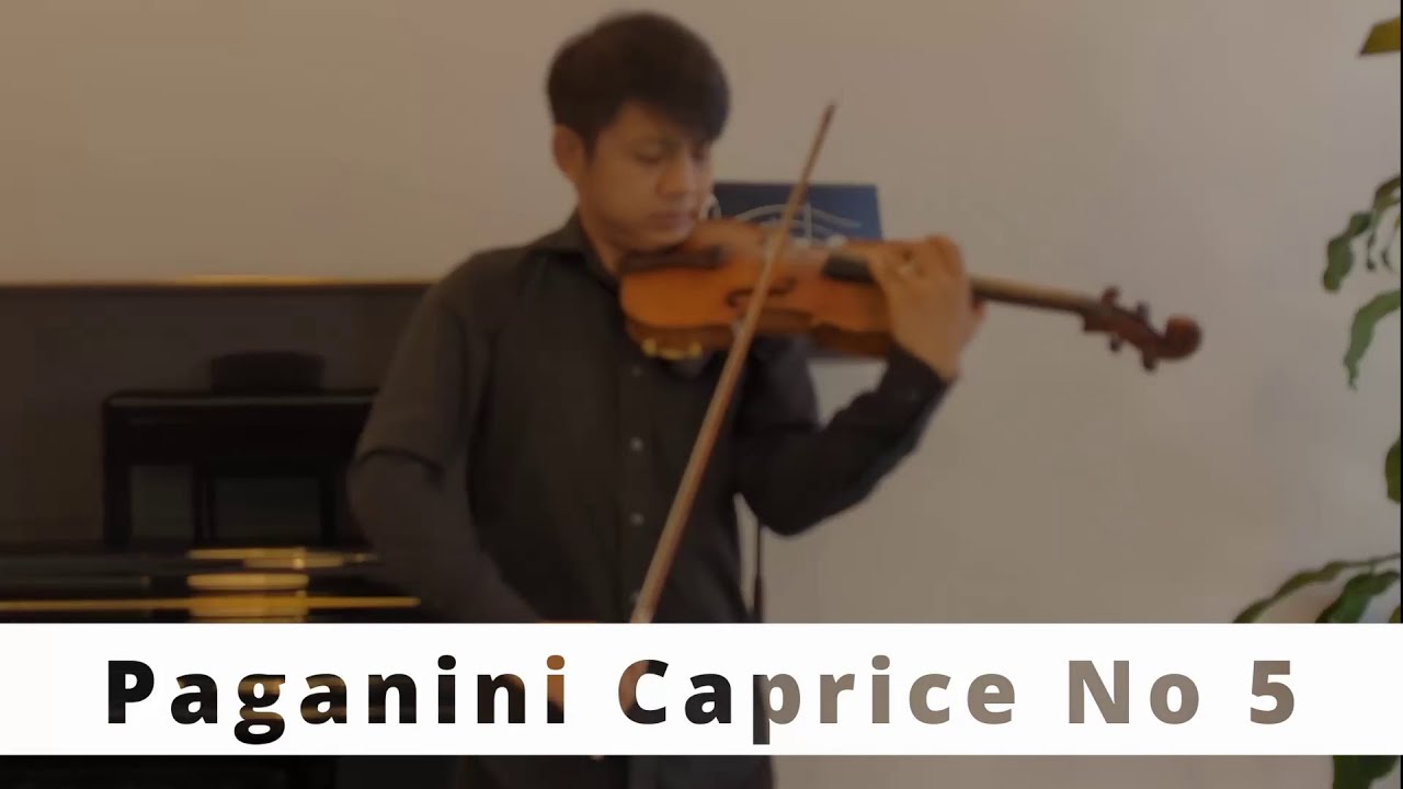 Paganini Caprice No. 5 Ricochet - YouTube